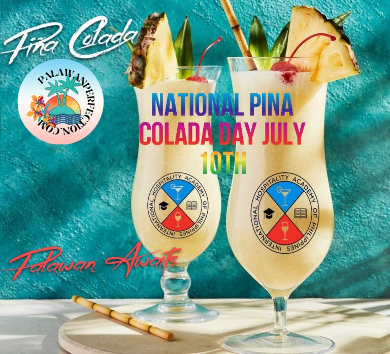 NATIONAL PINA COLADA DAY JULY 10 - Palawan Perfection