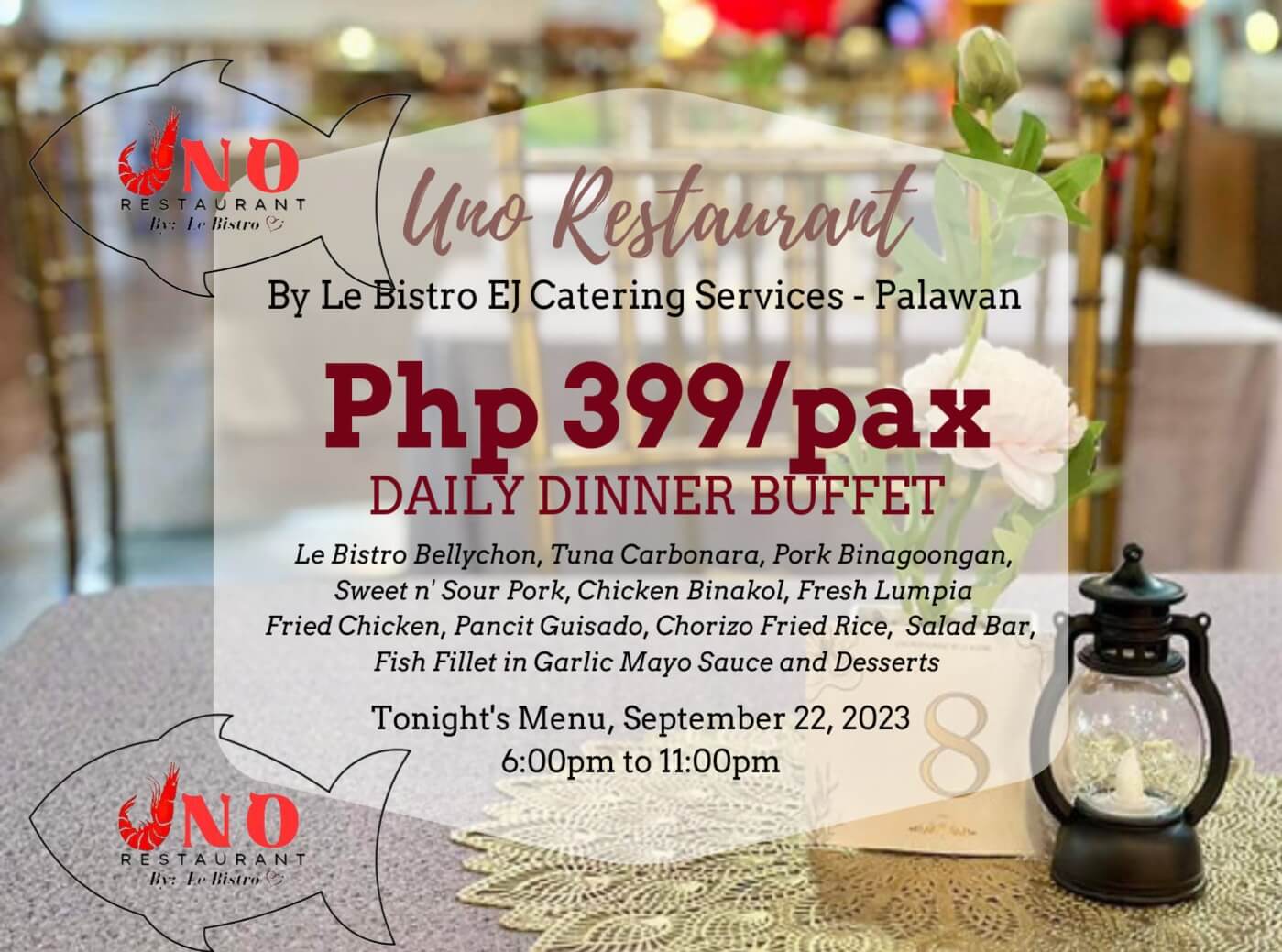 Buffets & Unlimited Restaurants in Palawan - Palawan Perfection